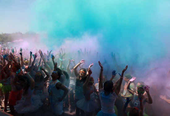 PHOTOS! Color Me Rad 5k at Downsview Park | Shedoesthecity