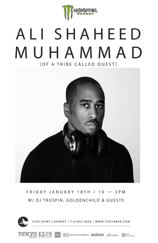A Tribe Called Quest's Ali Shaheed Muhammad Celebrates Tokyo's 15th ...