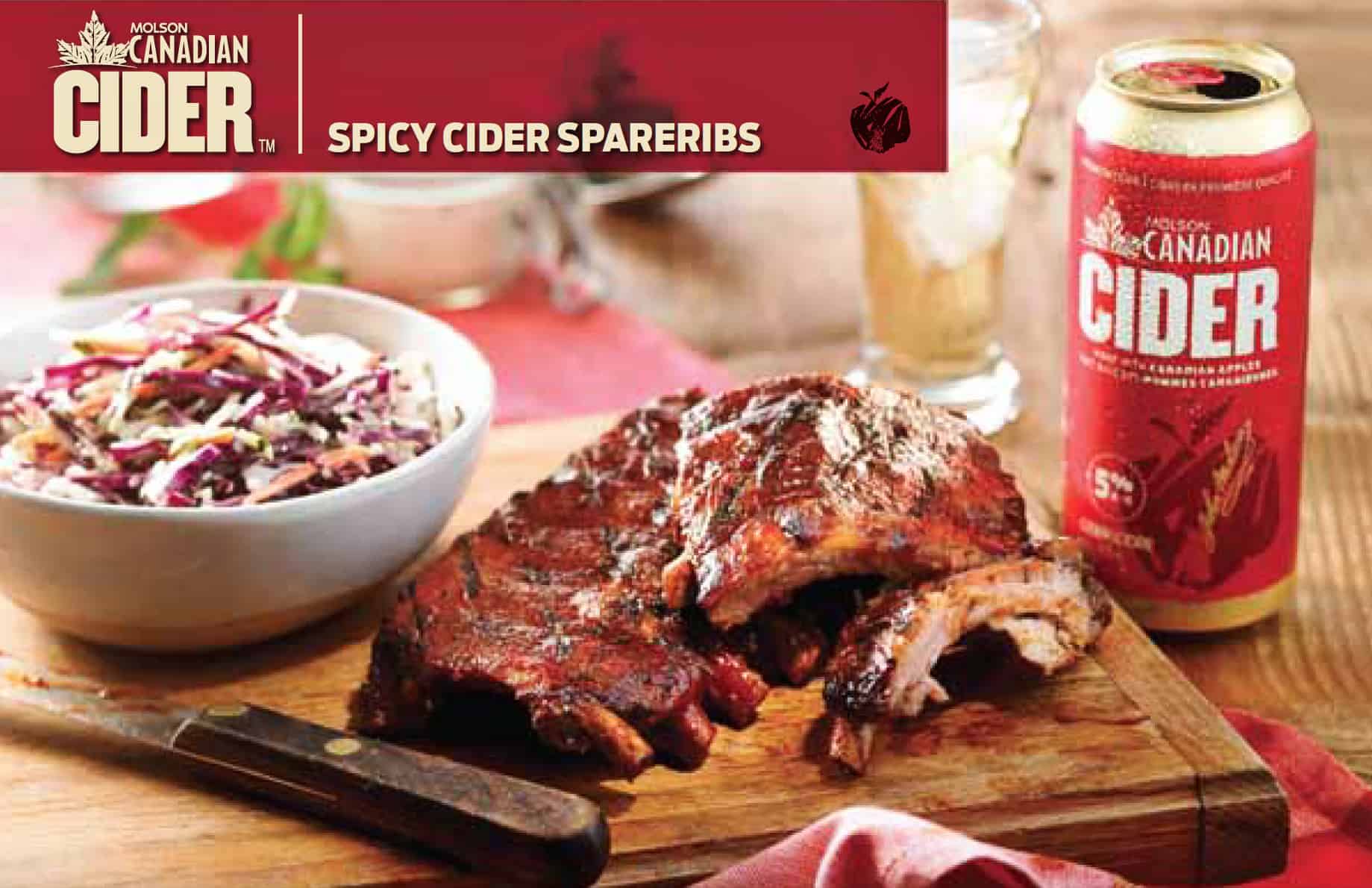 Learn to Cook with Molson Canadian Cider & Contest | Shedoesthecity