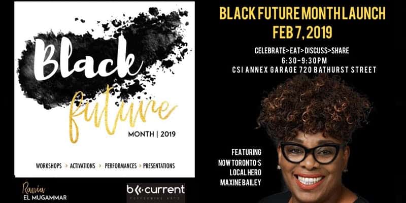 Black Future Month Launch Feat. maxine bailey & Aba Amuquandoh @ CSI Annex