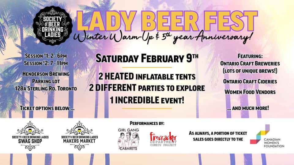 Our Pick of the Week: Lady Beer Fest Winter Warm Up | Shedoesthecity