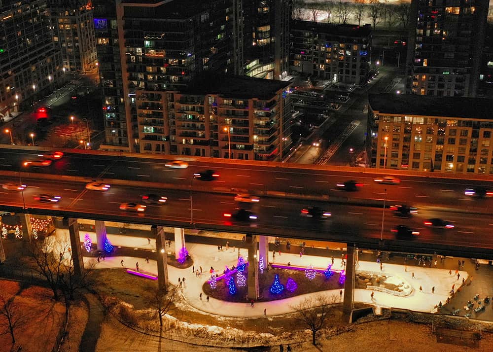 The Bentway Skate Trail is BACK, and includes stunning 'Moving With Joy ...